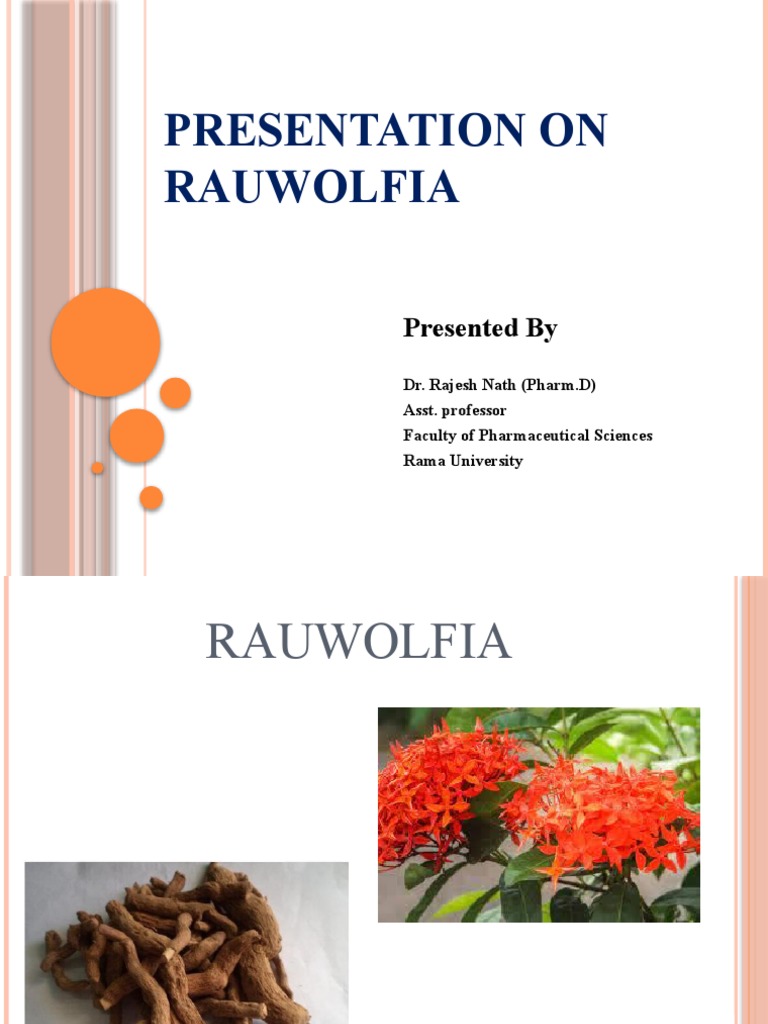 Rauwolfia: Uses, Cultivation, and Benefits | PDF | Home & Garden | Wellness