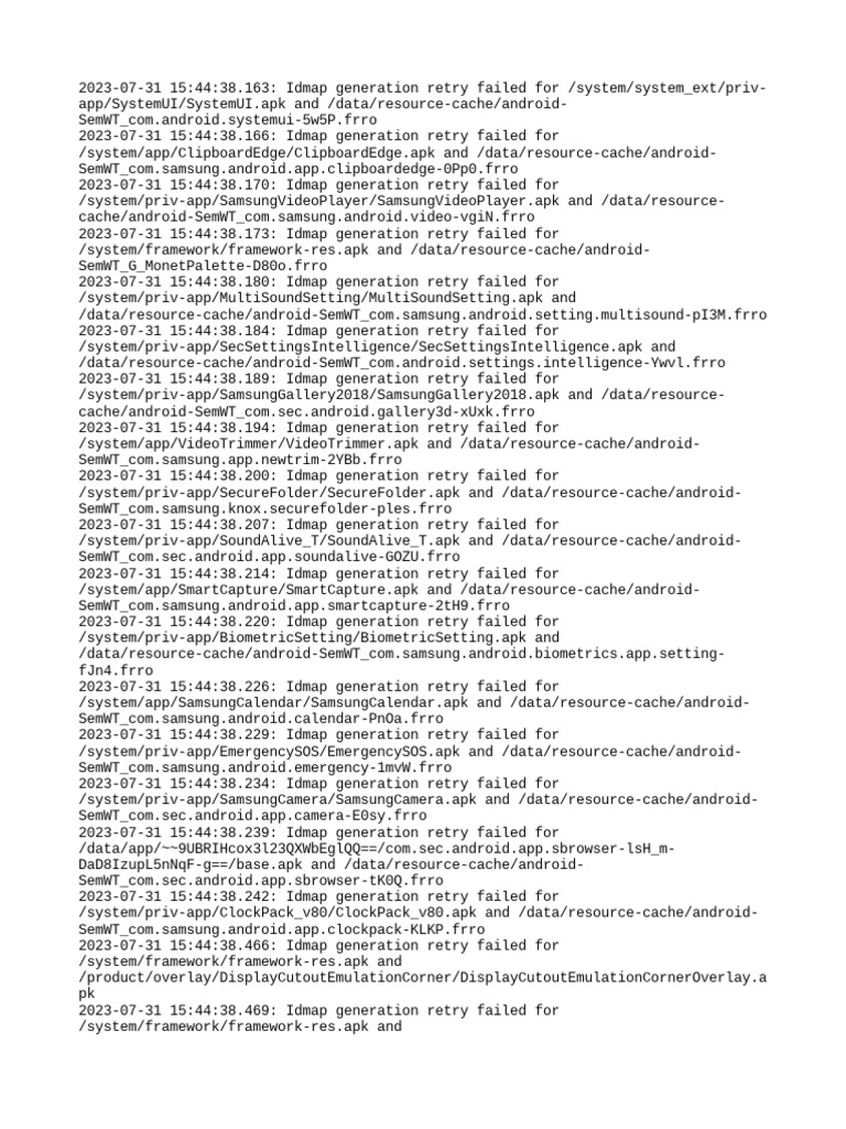 Lom Log | Download Free PDF | Android (Operating System) | Mobile App