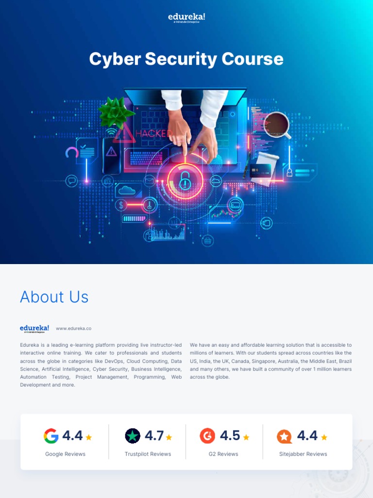 Edureka Cyber Security Training Download Free Pdf Security Computer Security