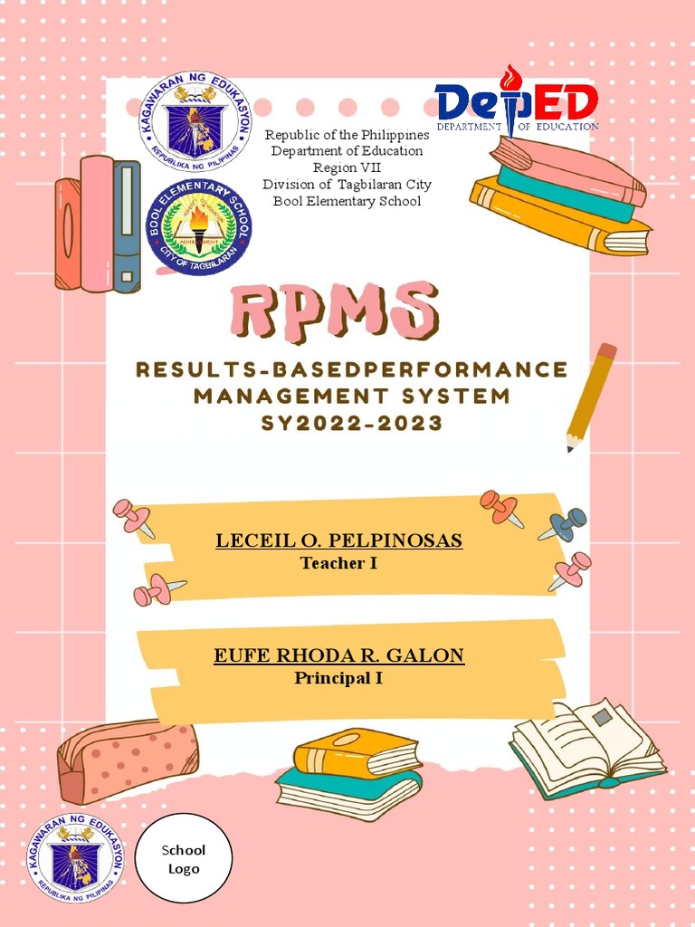 Rpms Portfolio Template Design 1 | PDF | Educational Assessment | Learning