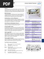 Megger BGFT Battery Ground Fault Tracer | PDF | Physical Quantities ...