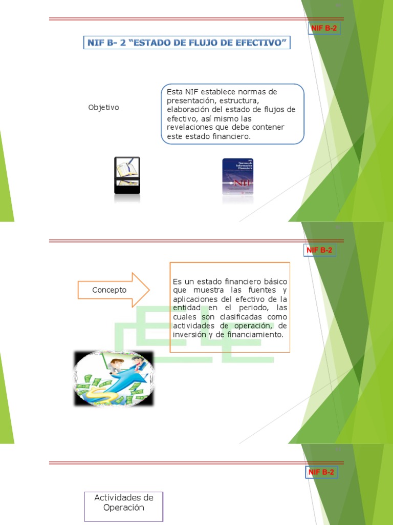 4 NIF B 2 Estados de Flujos de Efectivo | PDF | Contabilidad ...