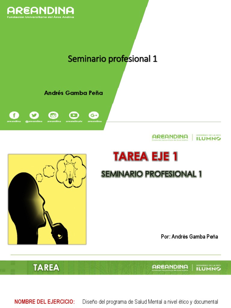 Eje 1 - Tarea 1 | PDF