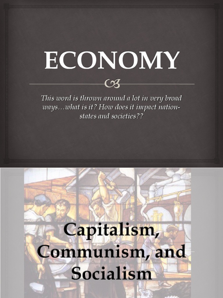 Intro to Capitalism Communism Socialism Chart | PDF