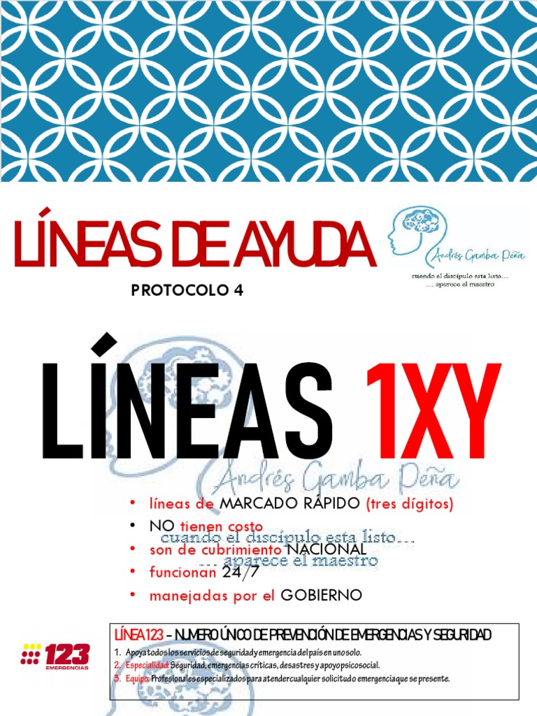 Líneas de Ayuda | PDF | Ciencias sociales | Relaciones personales ...