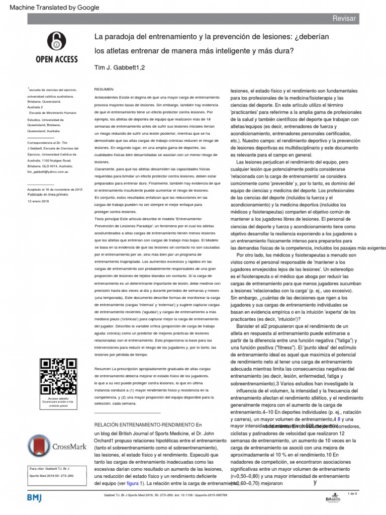 Gabbett - 2016 - The Training-Injury Prevention Paradox Should Athletes ...