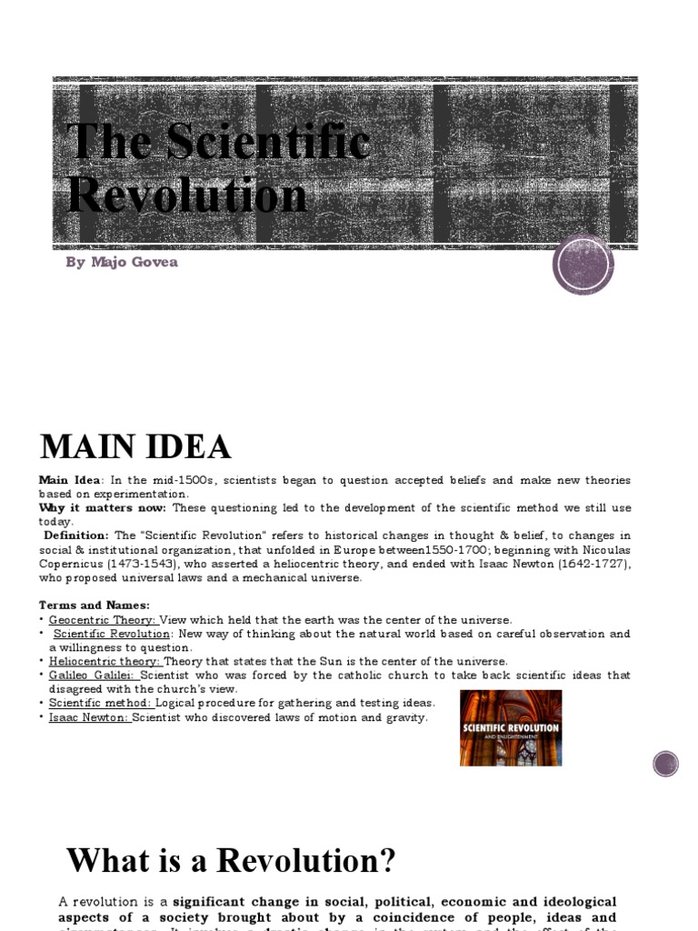 THE SCIENTIFIC REVOLUTION | PDF | Science | Scientific Revolution