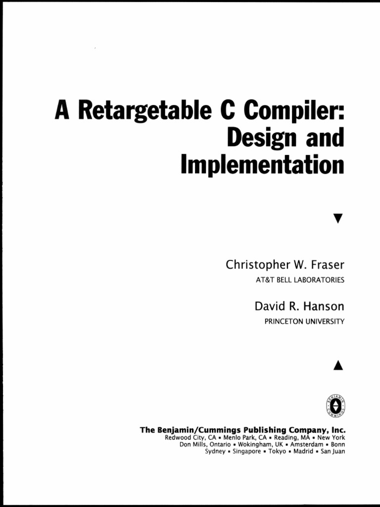 Mx A Retargetable C Compiler Design And Implementatio Pdf