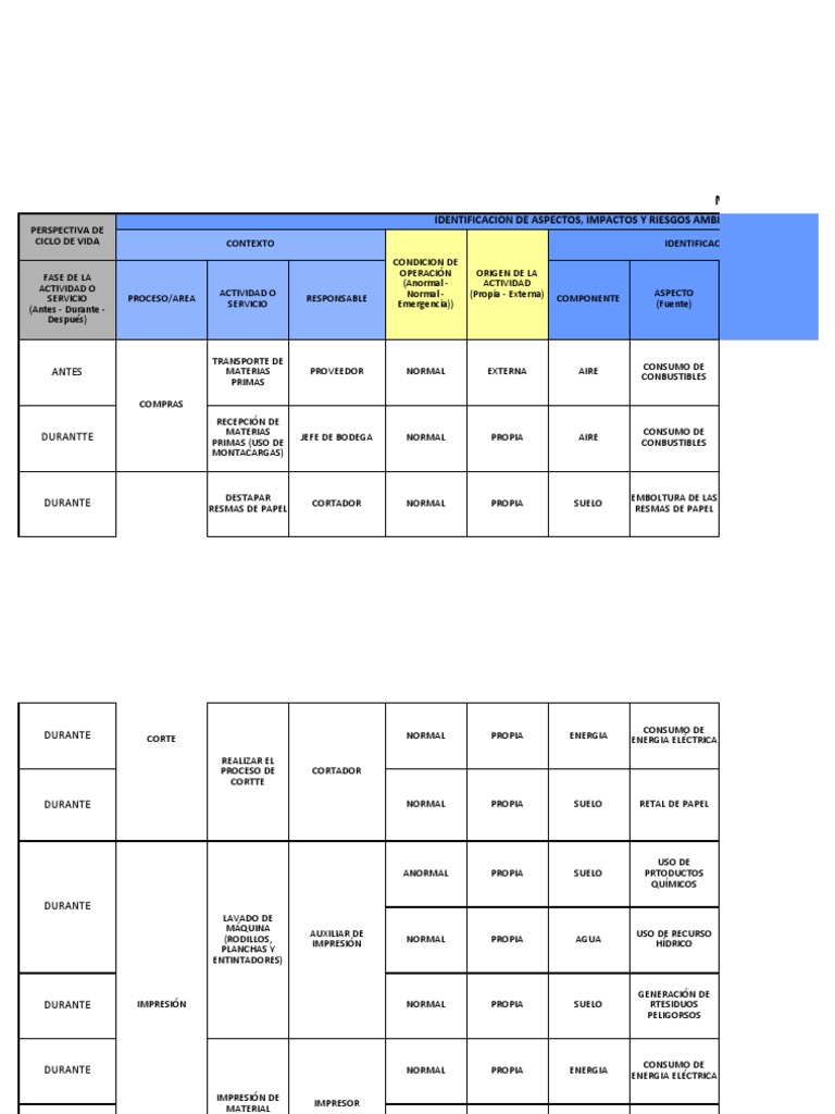 2.1 - Formato Modelo AIA RL Acercar V2 | PDF | Contaminación | Residuos