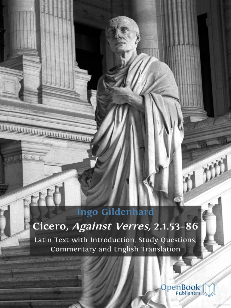 Cicero - Against Verres, 2.1.53-86 (OpenBook, 2011) | PDF | Cicero ...