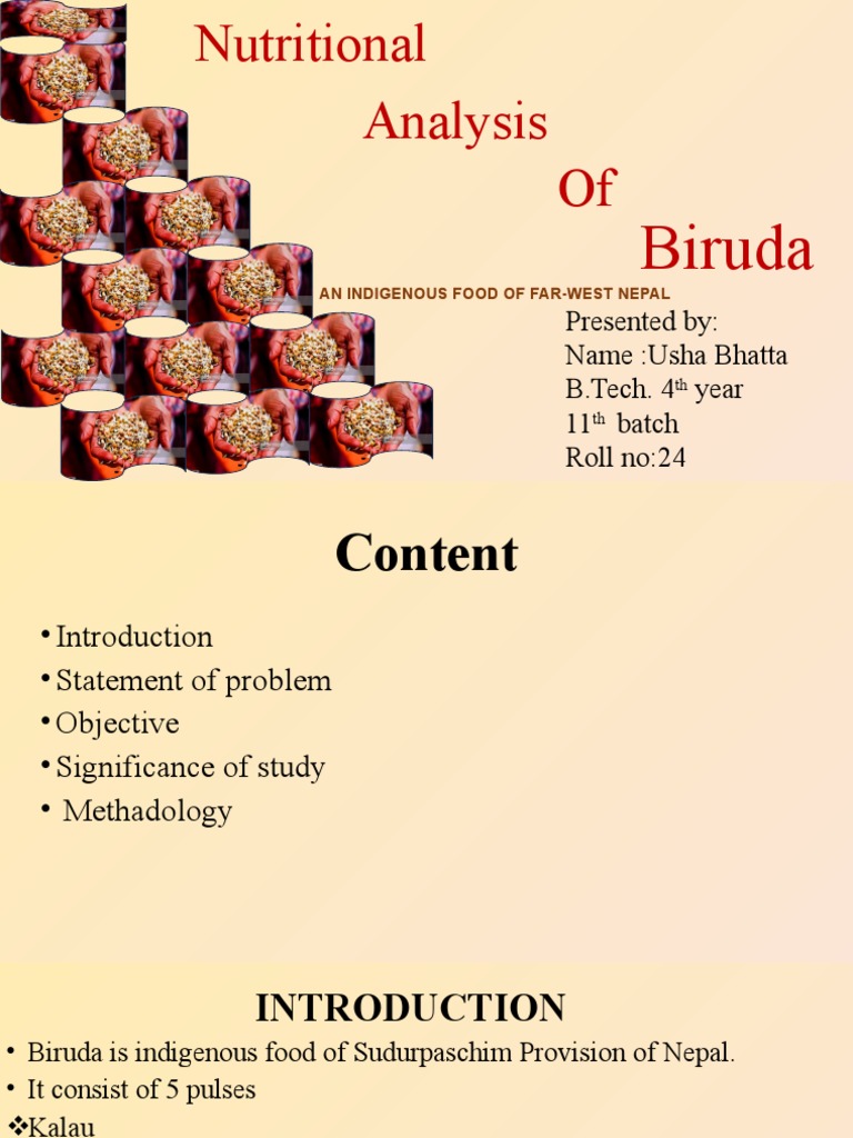 Presentation on Biruda Usha | PDF