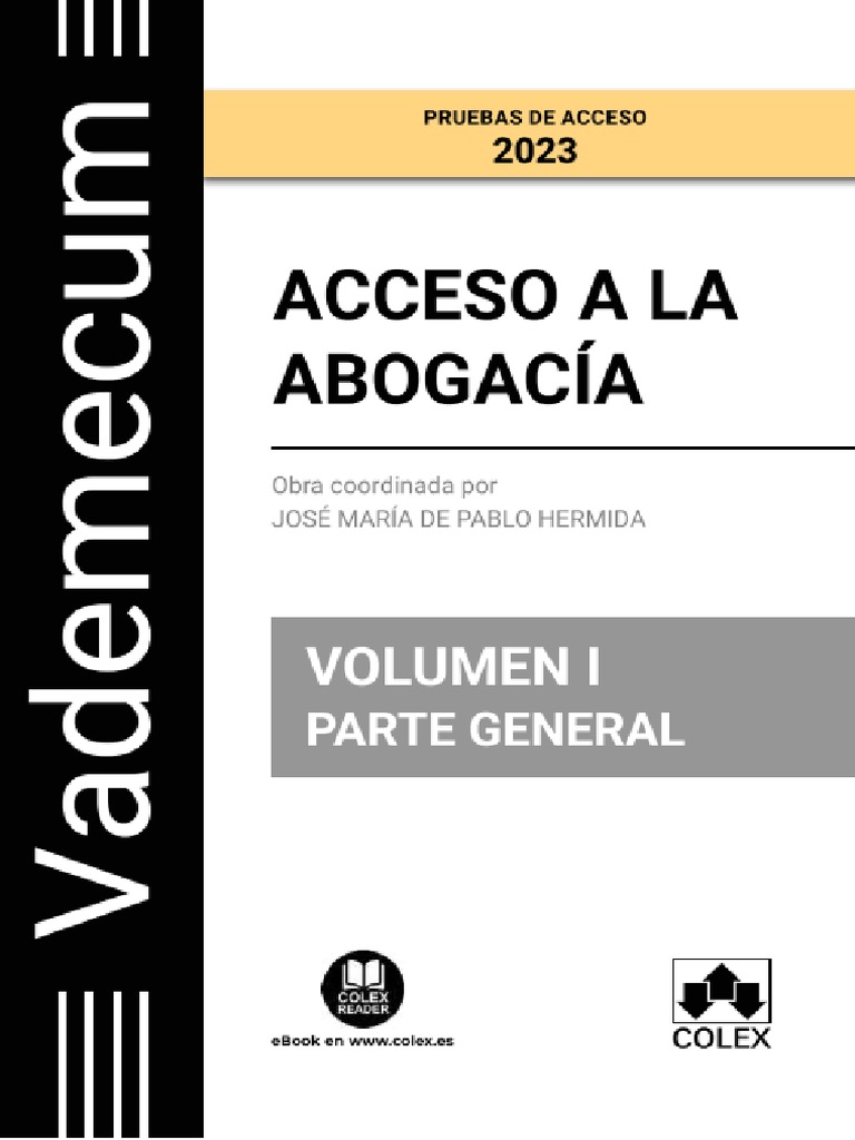 Vademecum Parte General Pdf