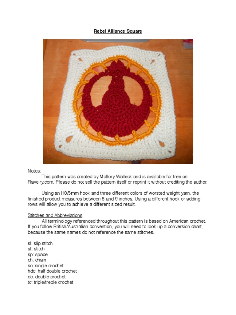 Crochet Pattern by Mallory Walleck | PDF | Crochet | Hobbies