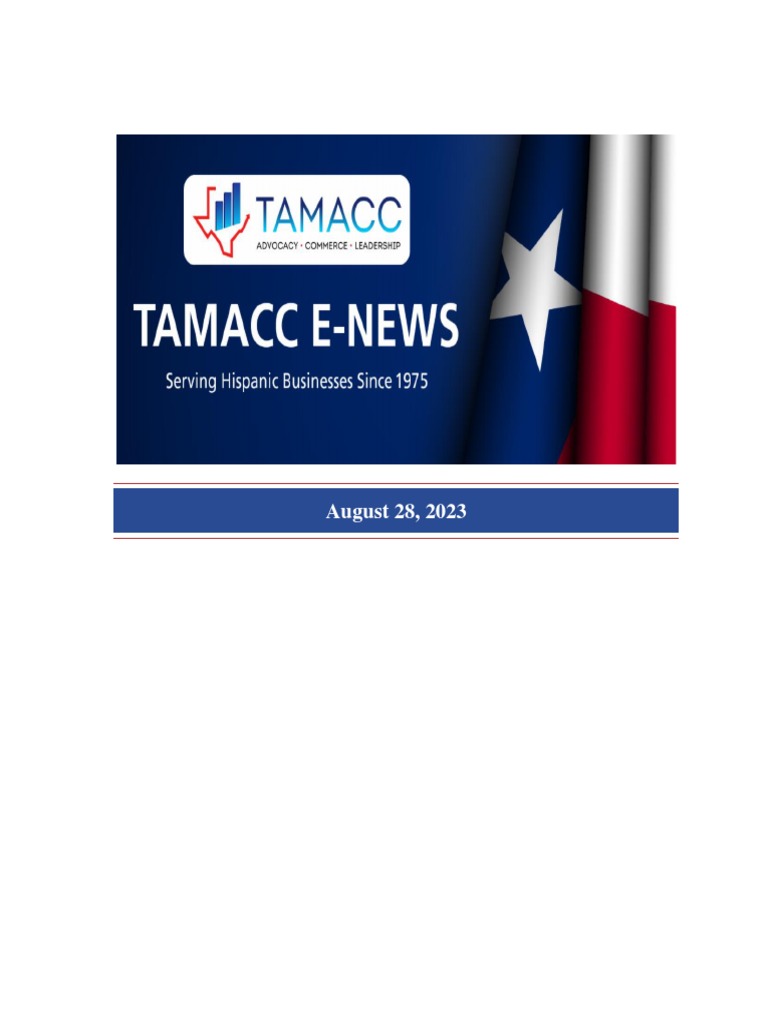 TAMACC E News | PDF
