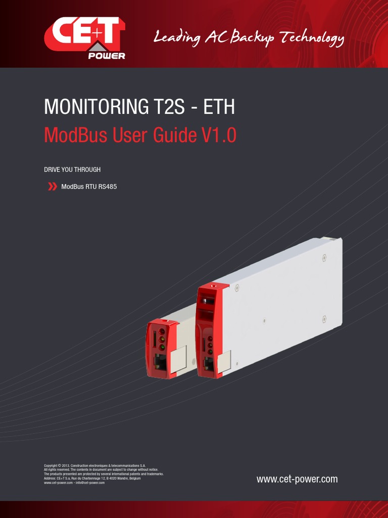 ModBus User Manual - V1.0 | PDF | Alternating Current | Parameter (Computer Programming)