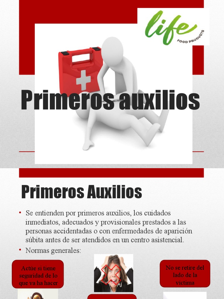 Primeros Auxilios Nueva | PDF | Reanimación cardiopulmonar | Primeros auxilios