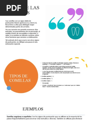 Si Estoy Entre Comillas Simples Explicación De Las Comillas: Cuándo