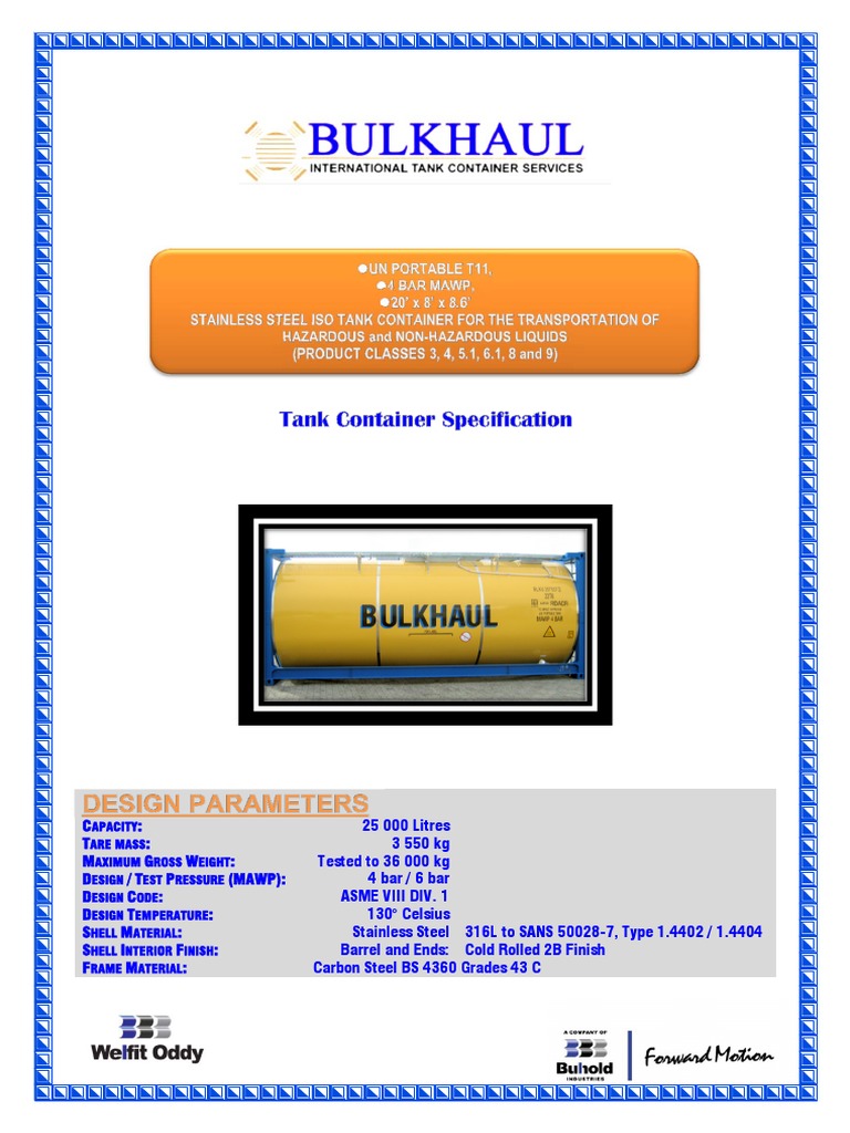 Bulkhaul Standard New | PDF | Valve | Building Engineering