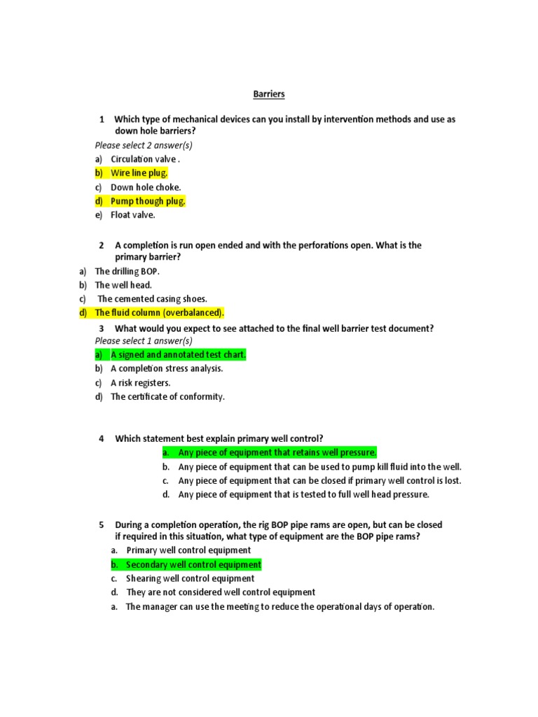 IADC Wellsharp Homework | PDF | Casing (Borehole) | Mechanical Engineering