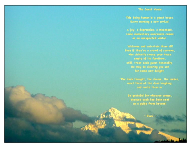 The Guest House by Rumi | PDF