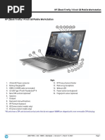 Quickspecs: HP Zbook Fury 15.6 Inch G8 Mobile Workstation PC | PDF | Solid State Drive | Windows 10