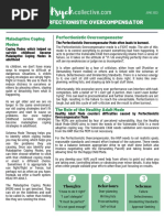 ACT Case Formulation Template v2.0 | PDF | Thought | Self