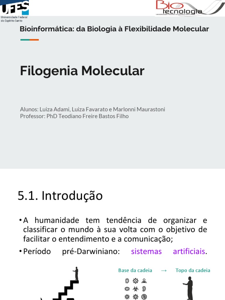 Filogenia Molecular | PDF | Filogenética | Filogenética Molecular