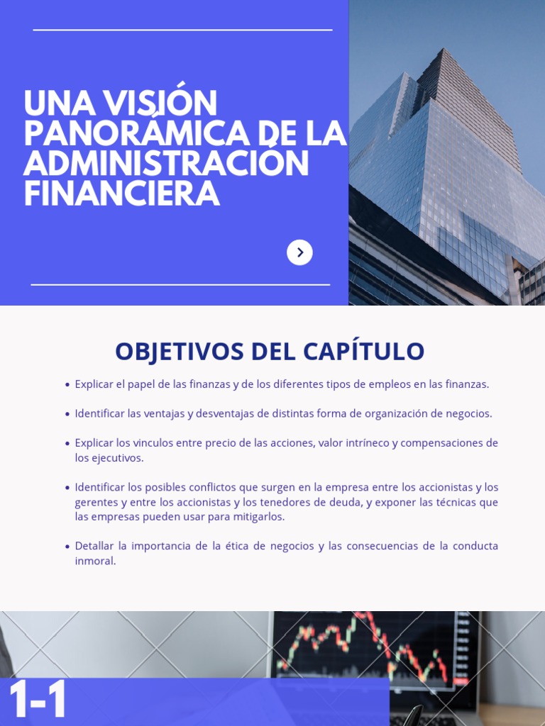 Una Visión Panoramica de La Administración Financiera | Descargar ...