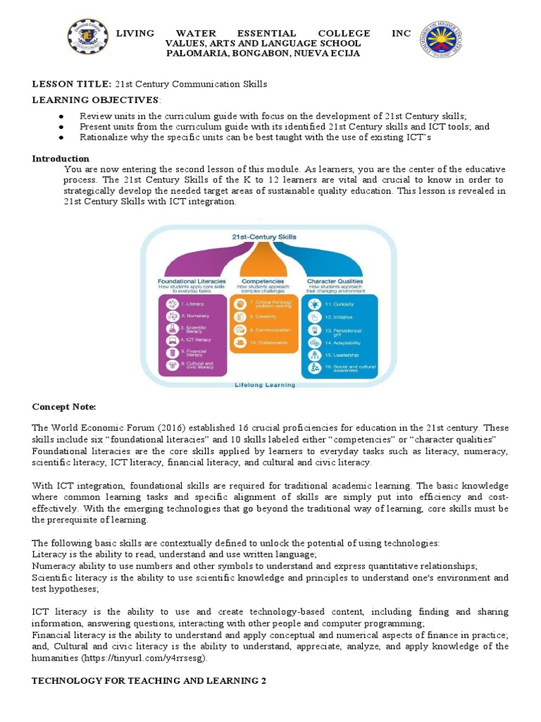 Lesson 2 | PDF | Literacy | Learning