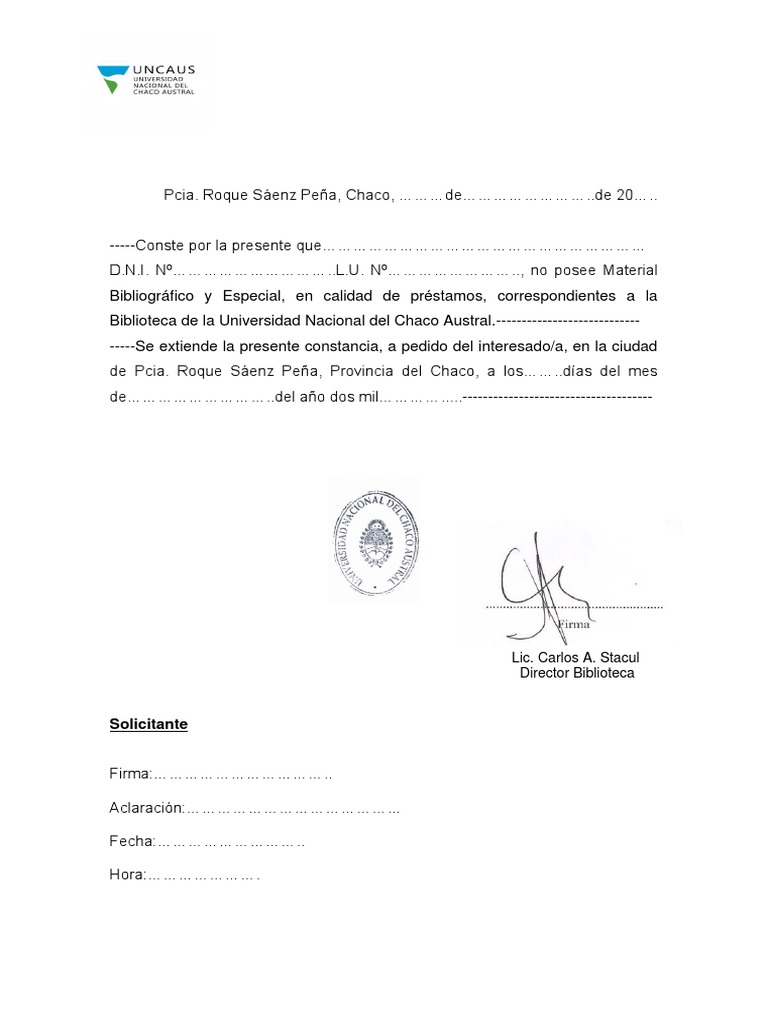 2-Formulario Libre Deuda | PDF