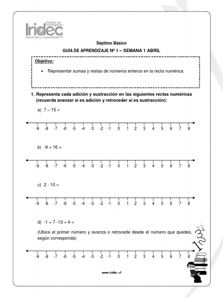 7o BASICO GUIAS DE APRENDIZAJE ABRIL MATEMATICA | PDF 7o BASICO GUIAS DE APRENDIZAJE ABRIL MATEMATICA | PDF
