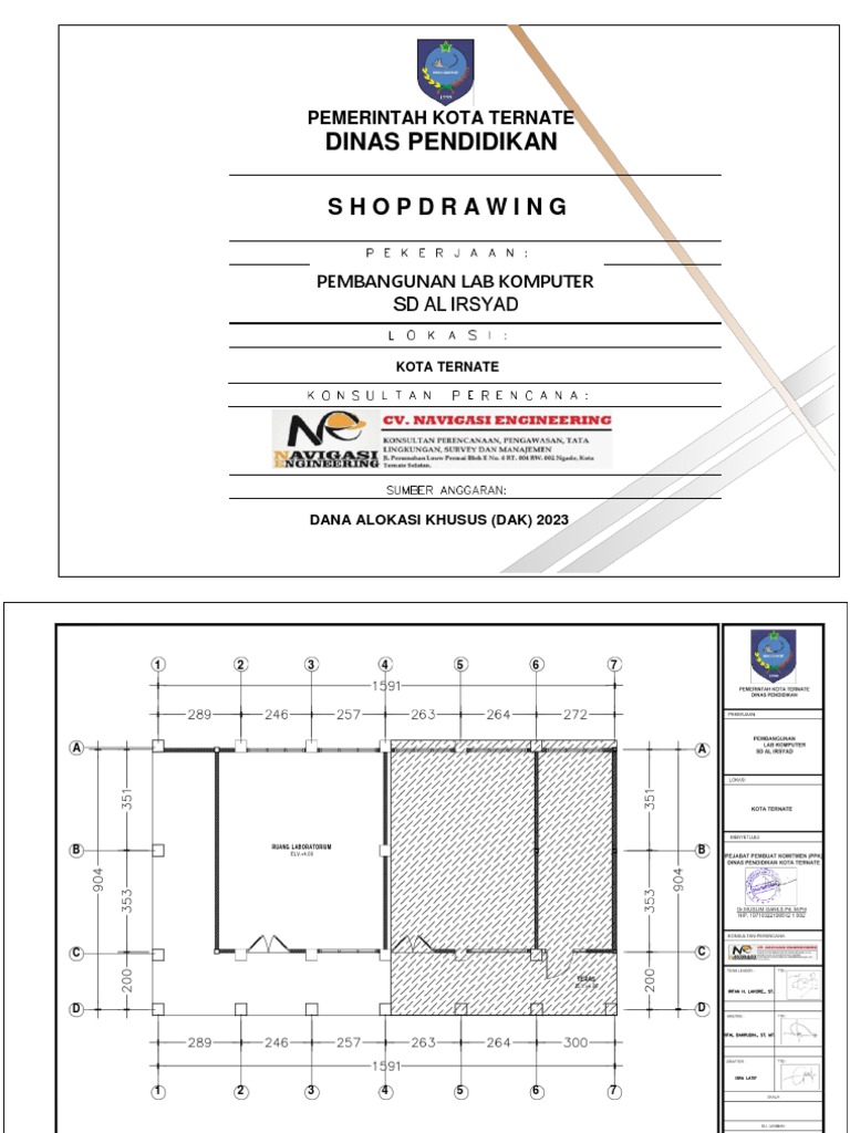 Rencana Pembangunan Lab SD Al Irsyad | PDF
