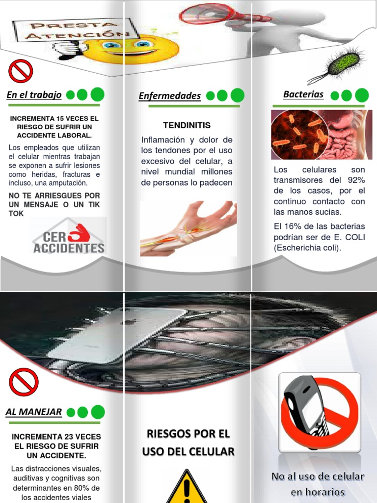 Folleto - Uso Seguro Del Celular | PDF