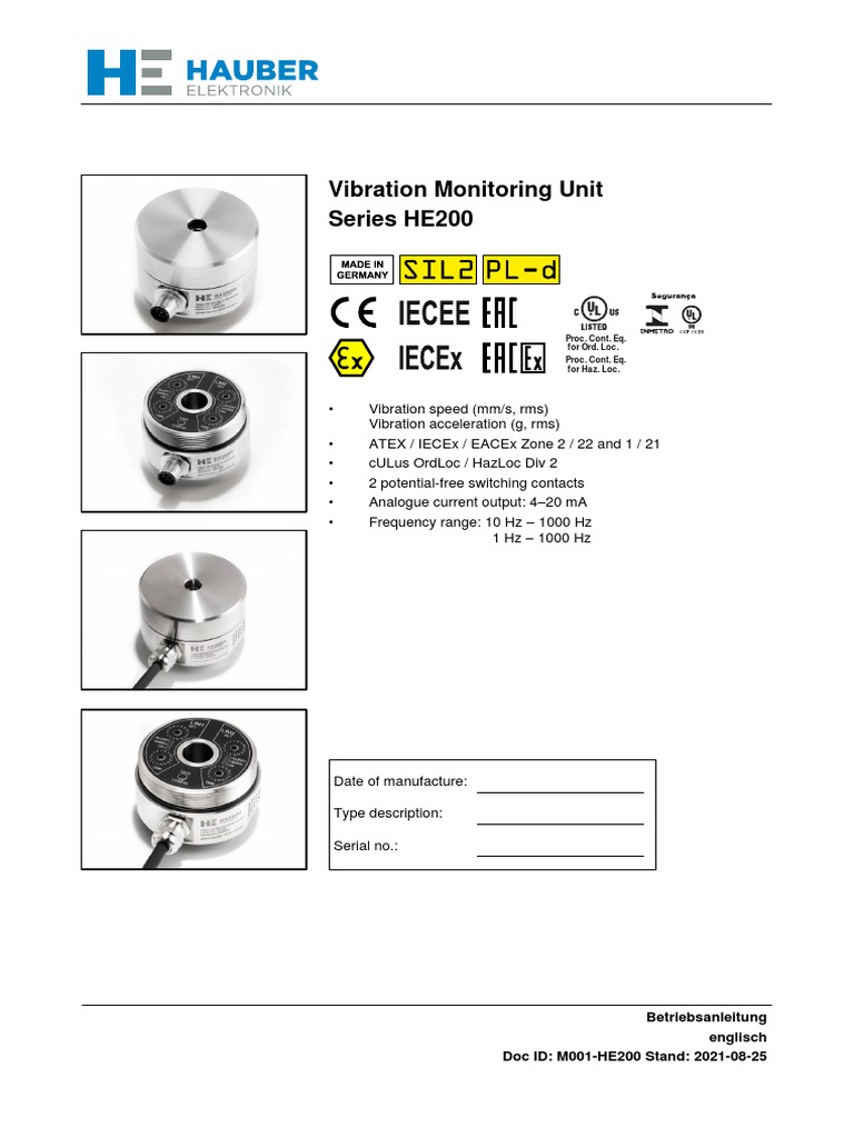 HE200 Manual en | PDF