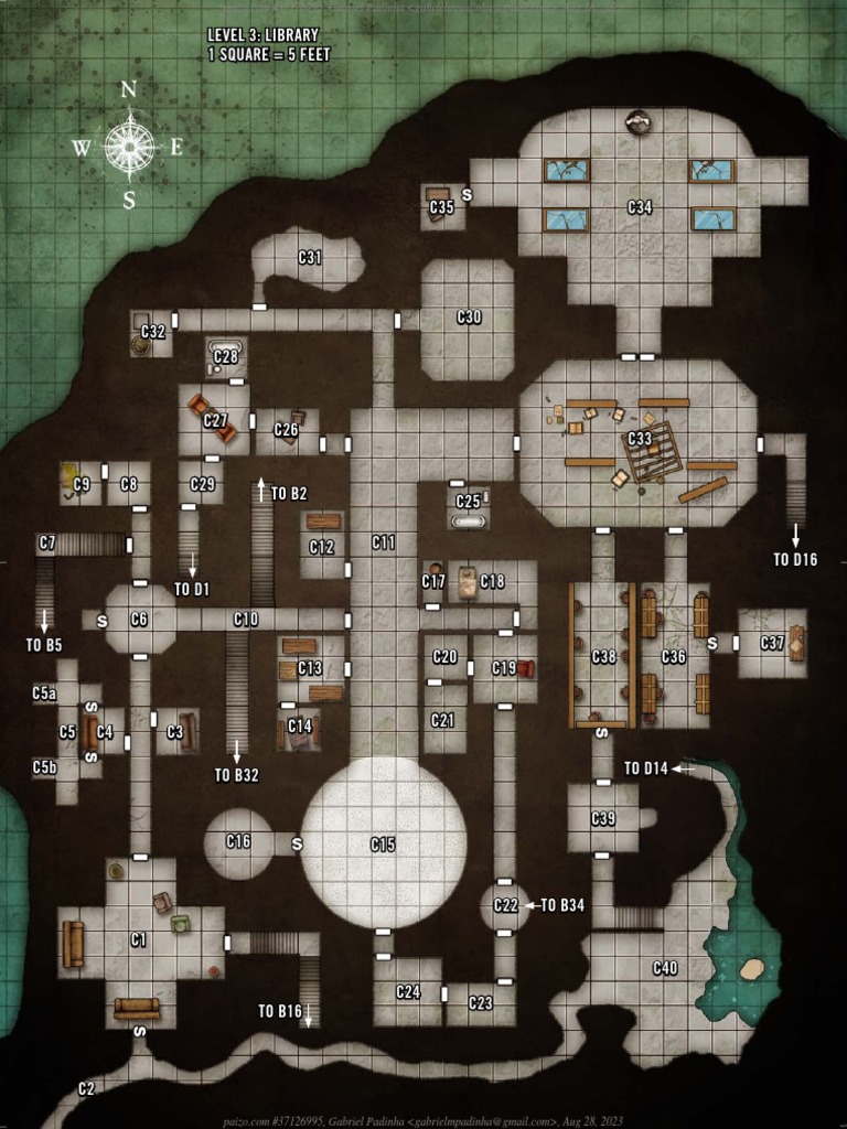 Abomination Vaults Library Overview | PDF | Libraries