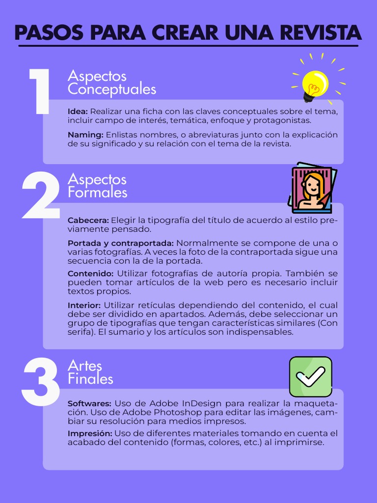Pasos para Crear Una Revista | PDF