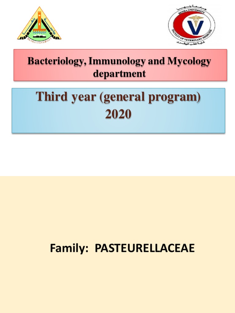 Bacteriology Immunology and Mycology Department Third Year | PDF | Diseases And Disorders ...