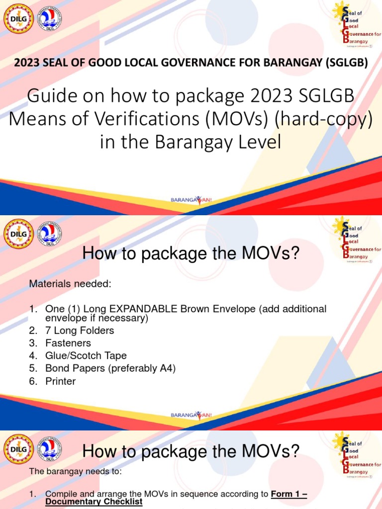 Guide On How To Package MOVs | PDF | Envelope | Computing