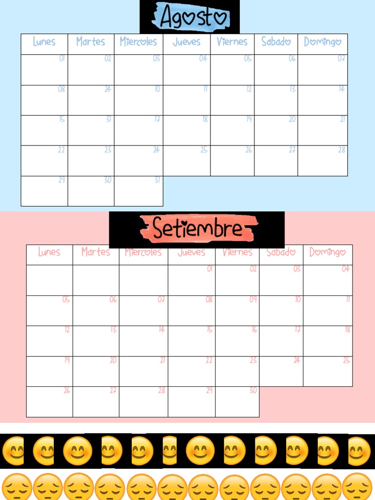 Calendario de Emociones | PDF