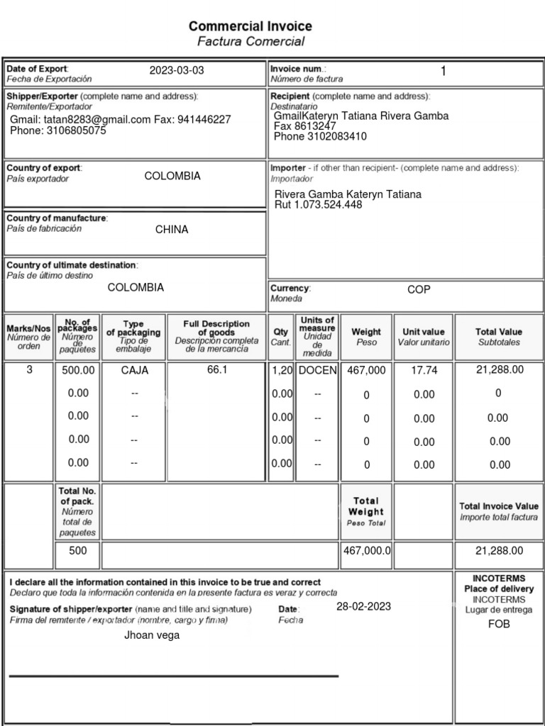 Financial Transaction Summary | PDF