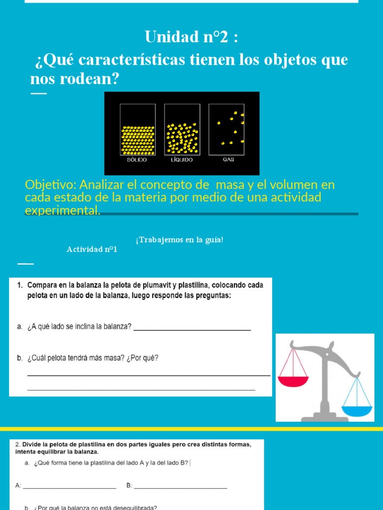 Masa y Volumen | PDF