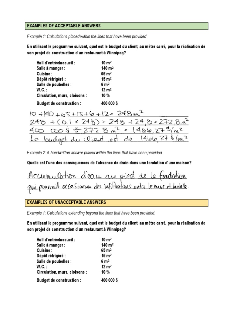 Examples of Questions en | PDF