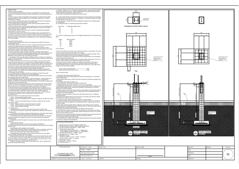 Multi-Purpose Building Specifications | PDF