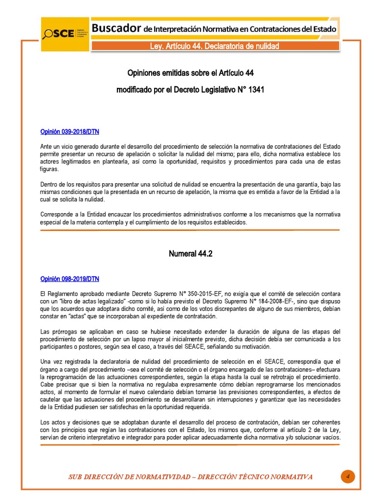 Ley 044 21.08.2019 | PDF