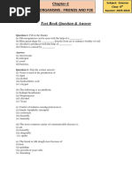 Multiple Choice Questions Class 5 Science | PDF | Seed | Bacteria