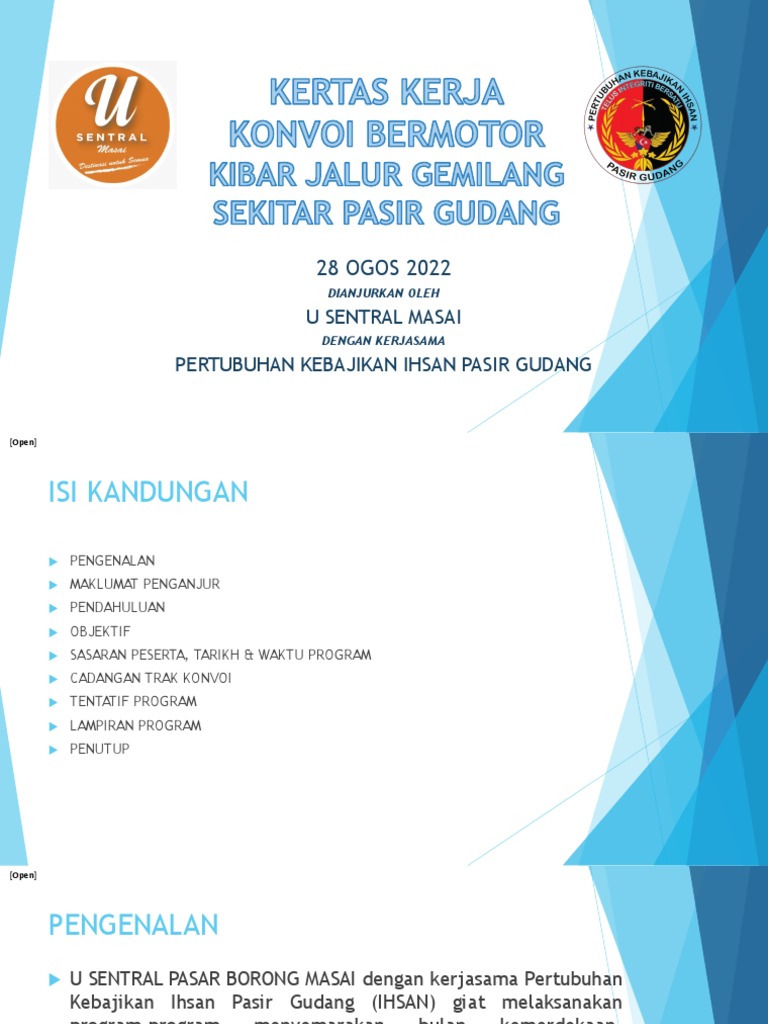 Konvoi Bermotor Kibar Jalur Gemilang | PDF