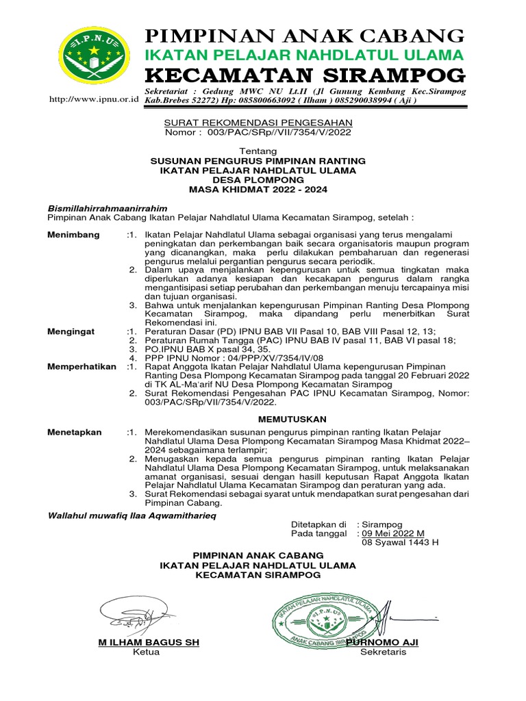 SRP PR Pnu Plompong | PDF | Bisnis