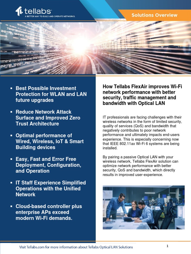 TelFle Overview v3 | PDF | Wi Fi | Computer Network