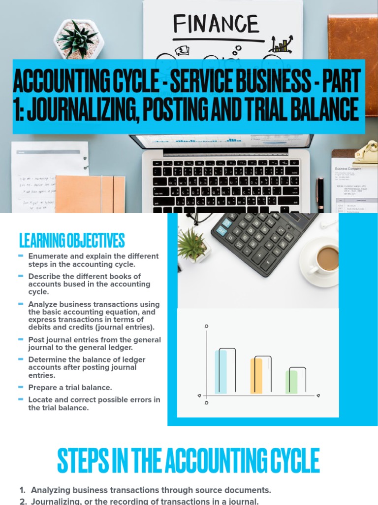Accounting Cycle for Service Businesses | PDF | Debits And Credits ...
