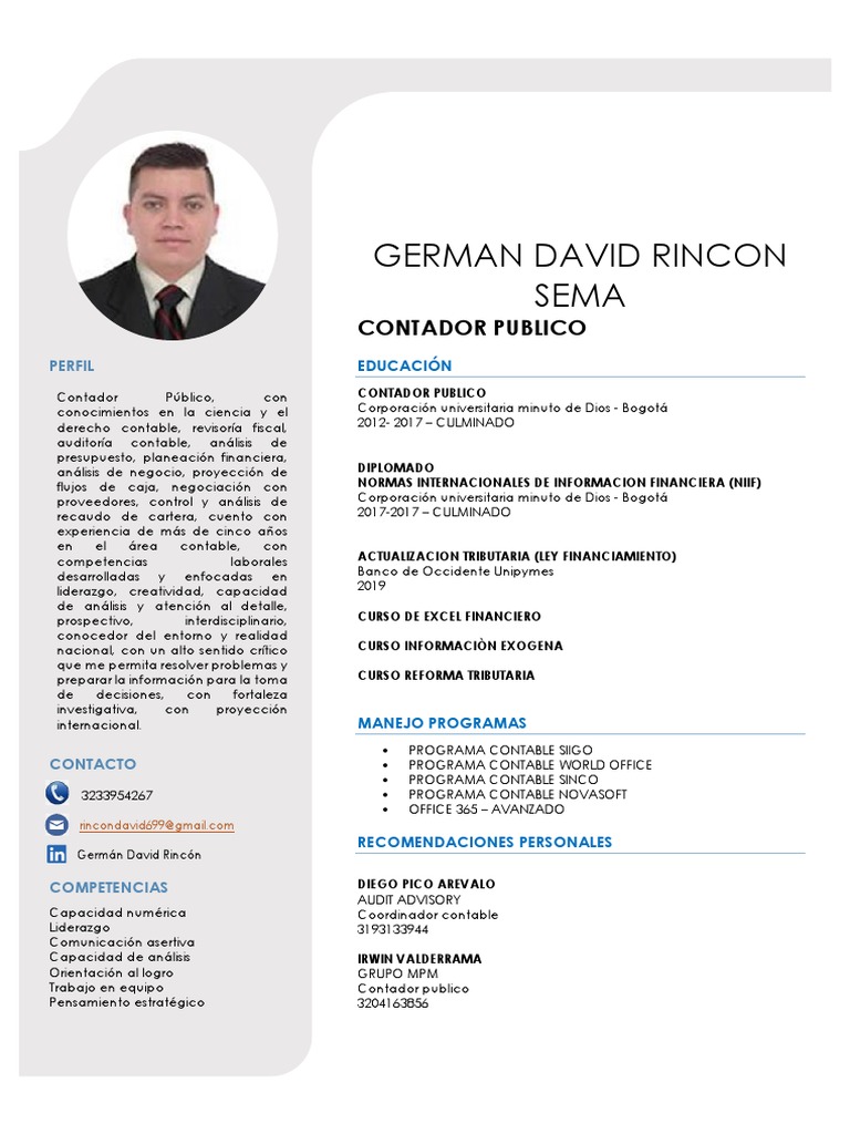 Modelo HV | PDF | Contabilidad | Contador